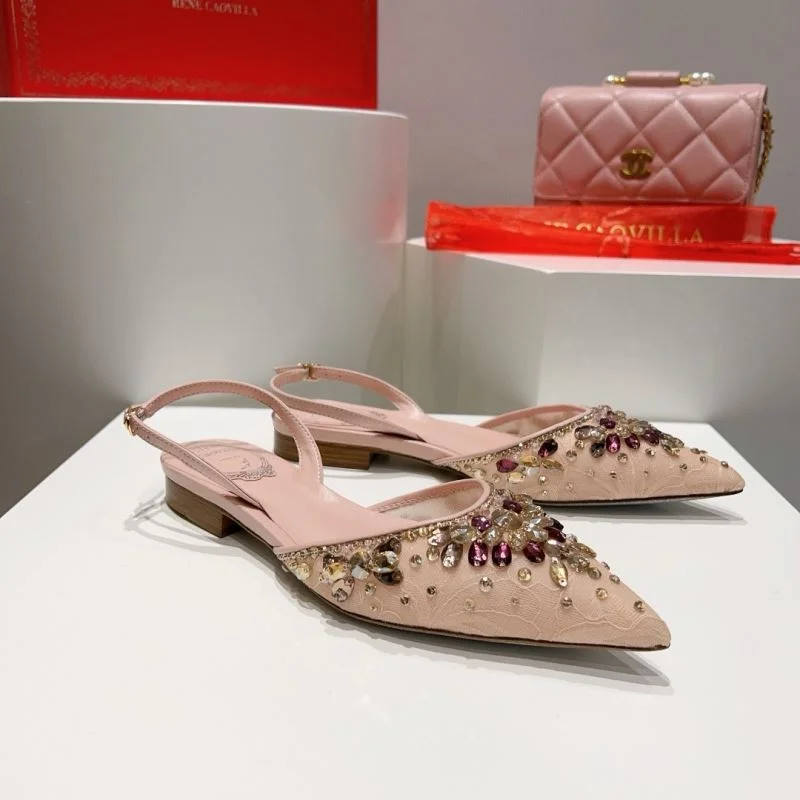 Cut-rate Rene Caovilla Sandals