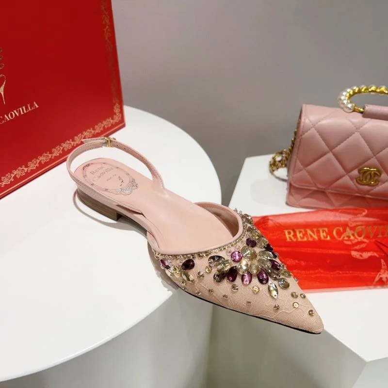 Cut-rate Rene Caovilla Sandals