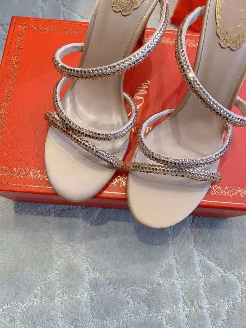 Top mirror Rene Caovilla Sandals