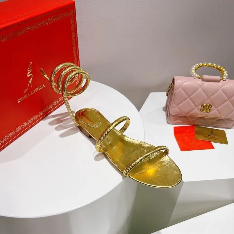 Real Rene Caovilla Sandals