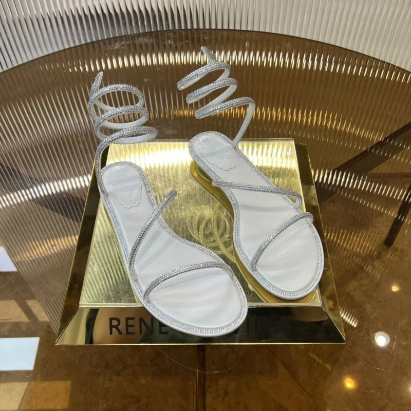 Accurate model Rene Caovilla Sandals