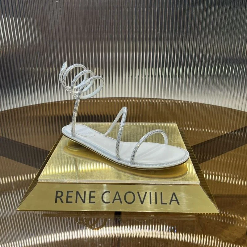 Accurate model Rene Caovilla Sandals