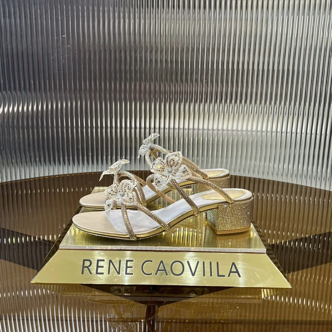 Brand-authenticated Rene Caovilla Sandals