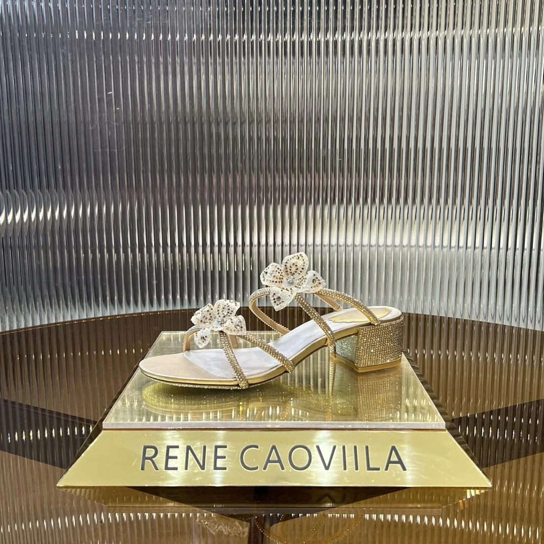 Brand-authenticated Rene Caovilla Sandals