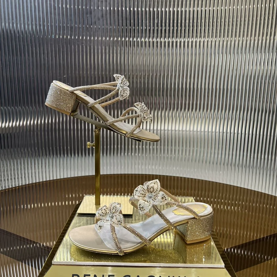 Brand-authenticated Rene Caovilla Sandals