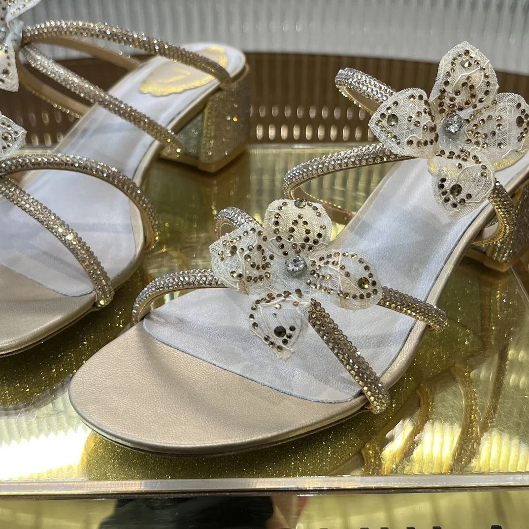 Brand-authenticated Rene Caovilla Sandals