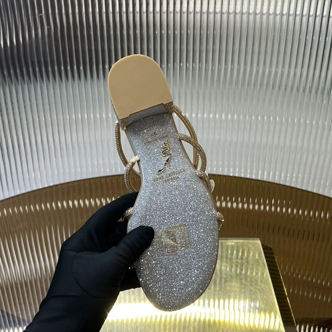 Brand-authenticated Rene Caovilla Sandals