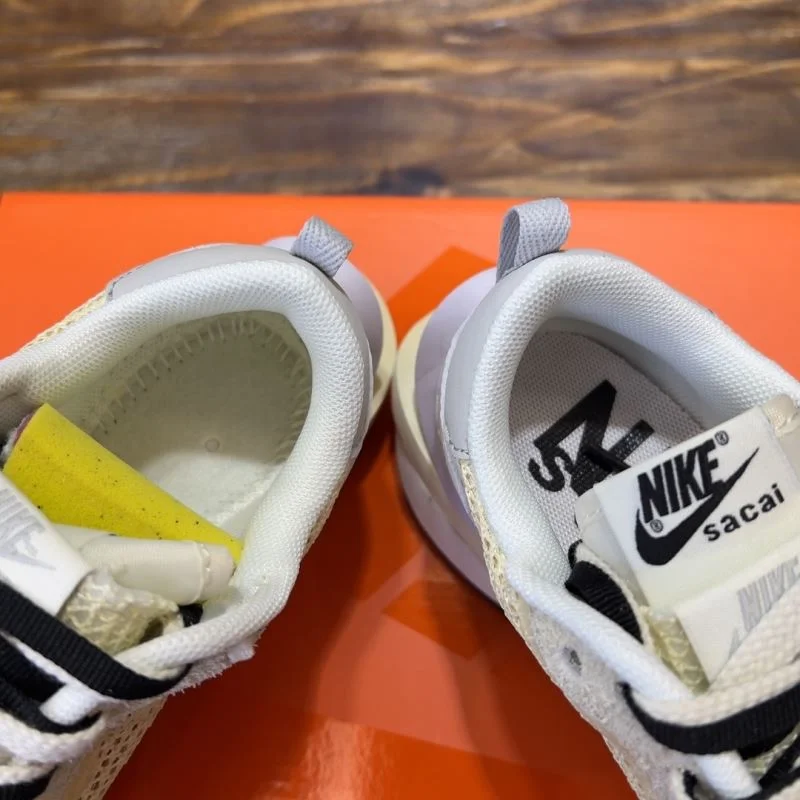 Brand-authenticated Sacai x Nike VaporWaffle Shoes
