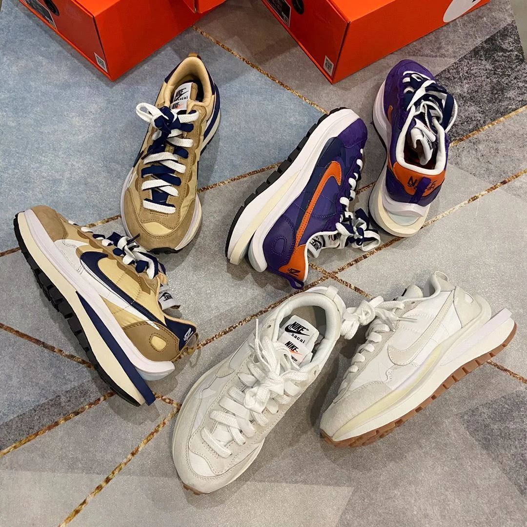 Authentic Sacai x Nike VaporWaffle Shoes