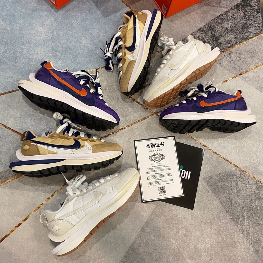 Value-priced Sacai x Nike VaporWaffle Shoes