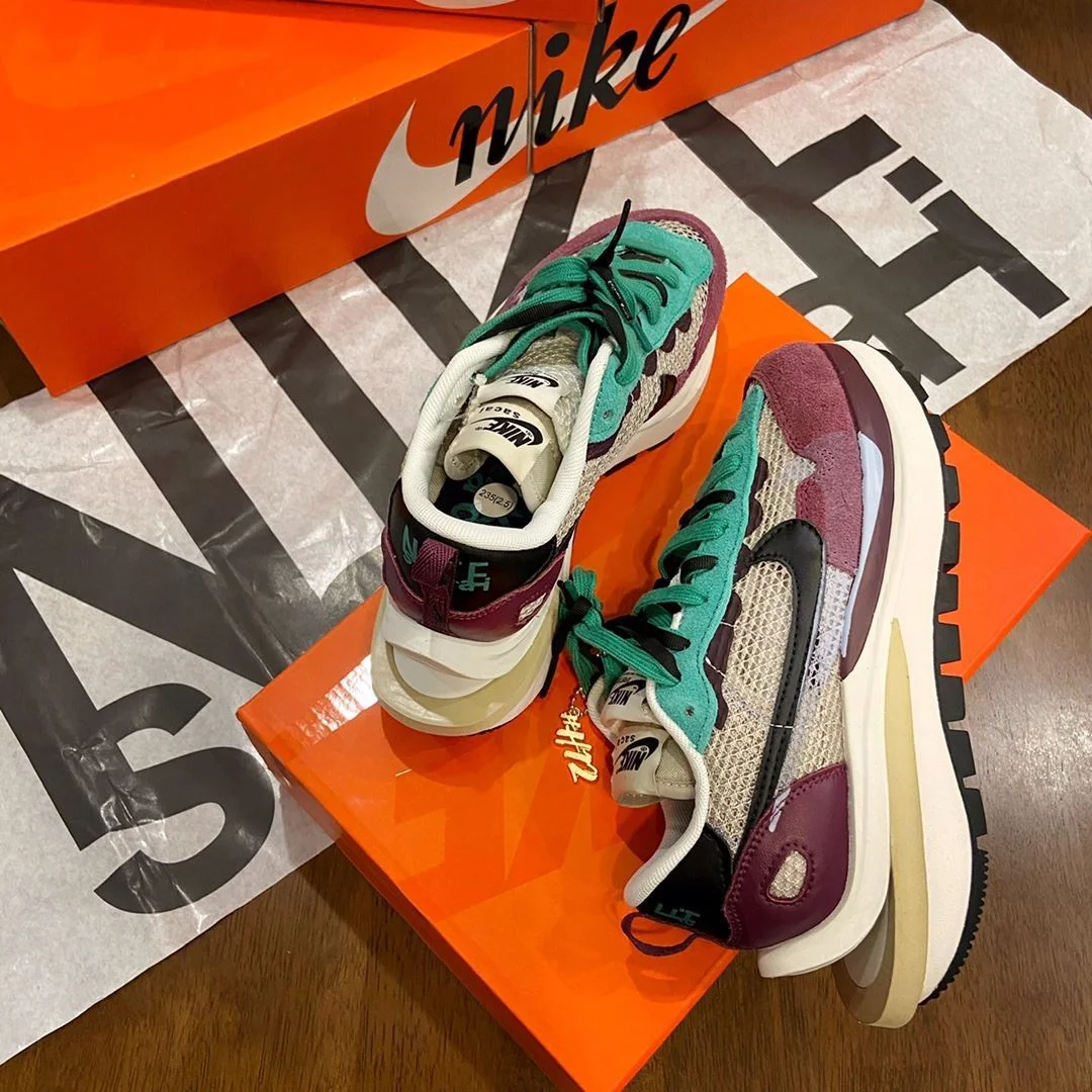 Genuine Sacai x Nike VaporWaffle Shoes