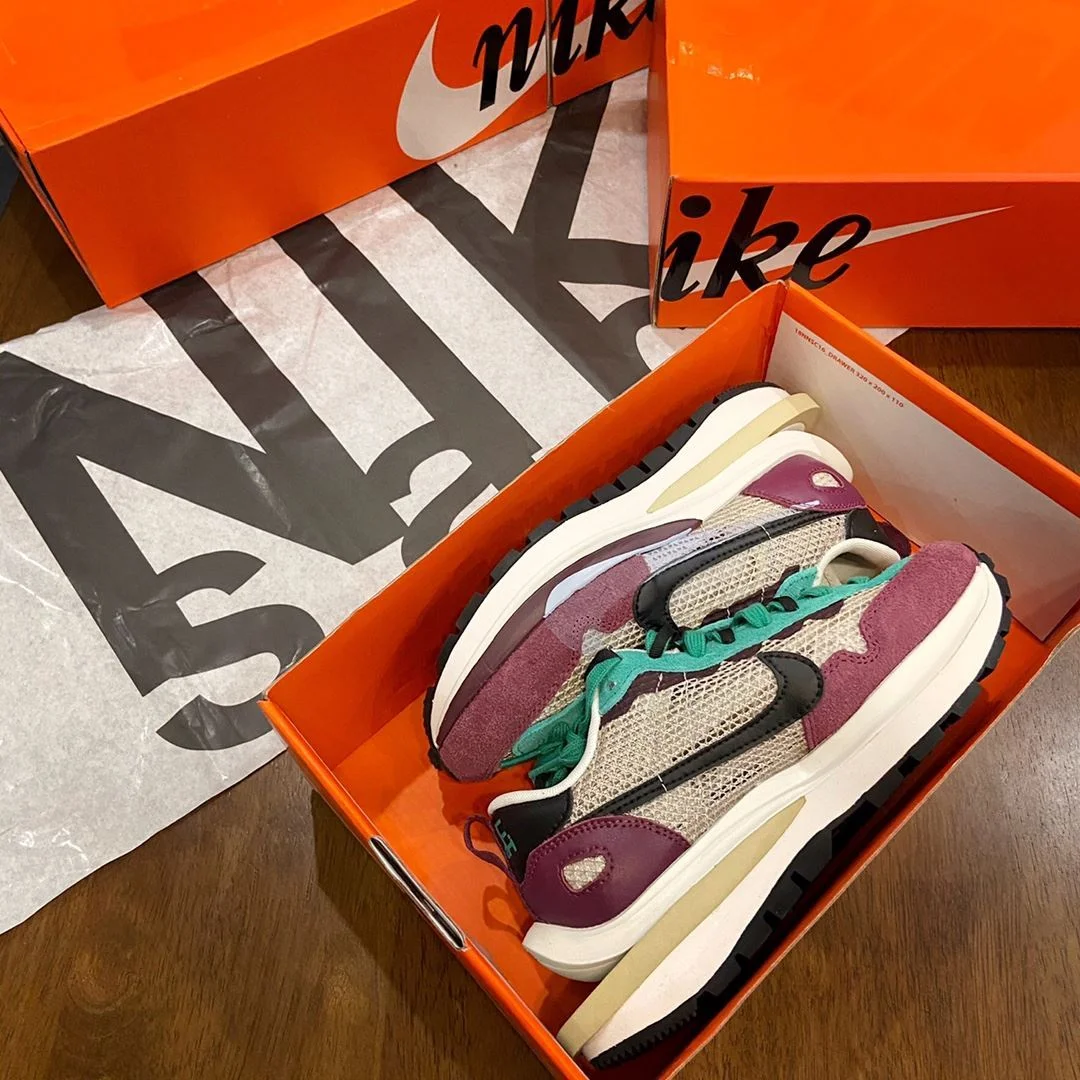 Genuine Sacai x Nike VaporWaffle Shoes
