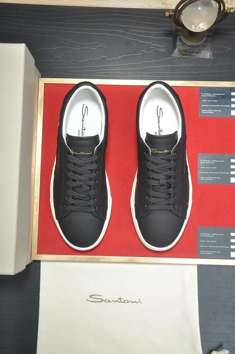 Brand-authenticated Santoni Shoes