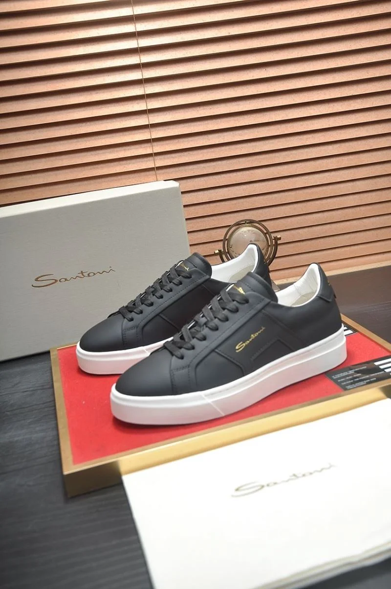 Brand-authenticated Santoni Shoes