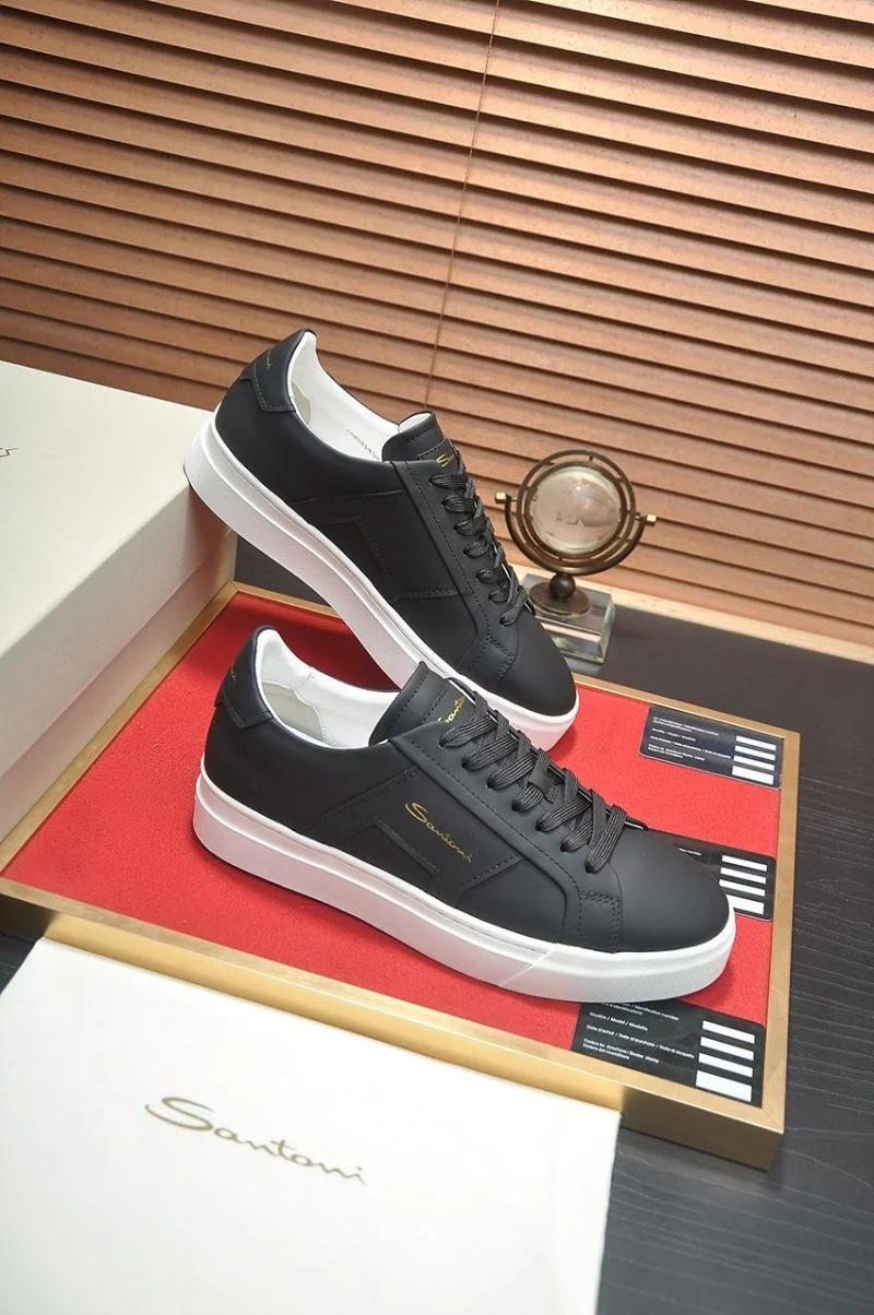 Brand-authenticated Santoni Shoes