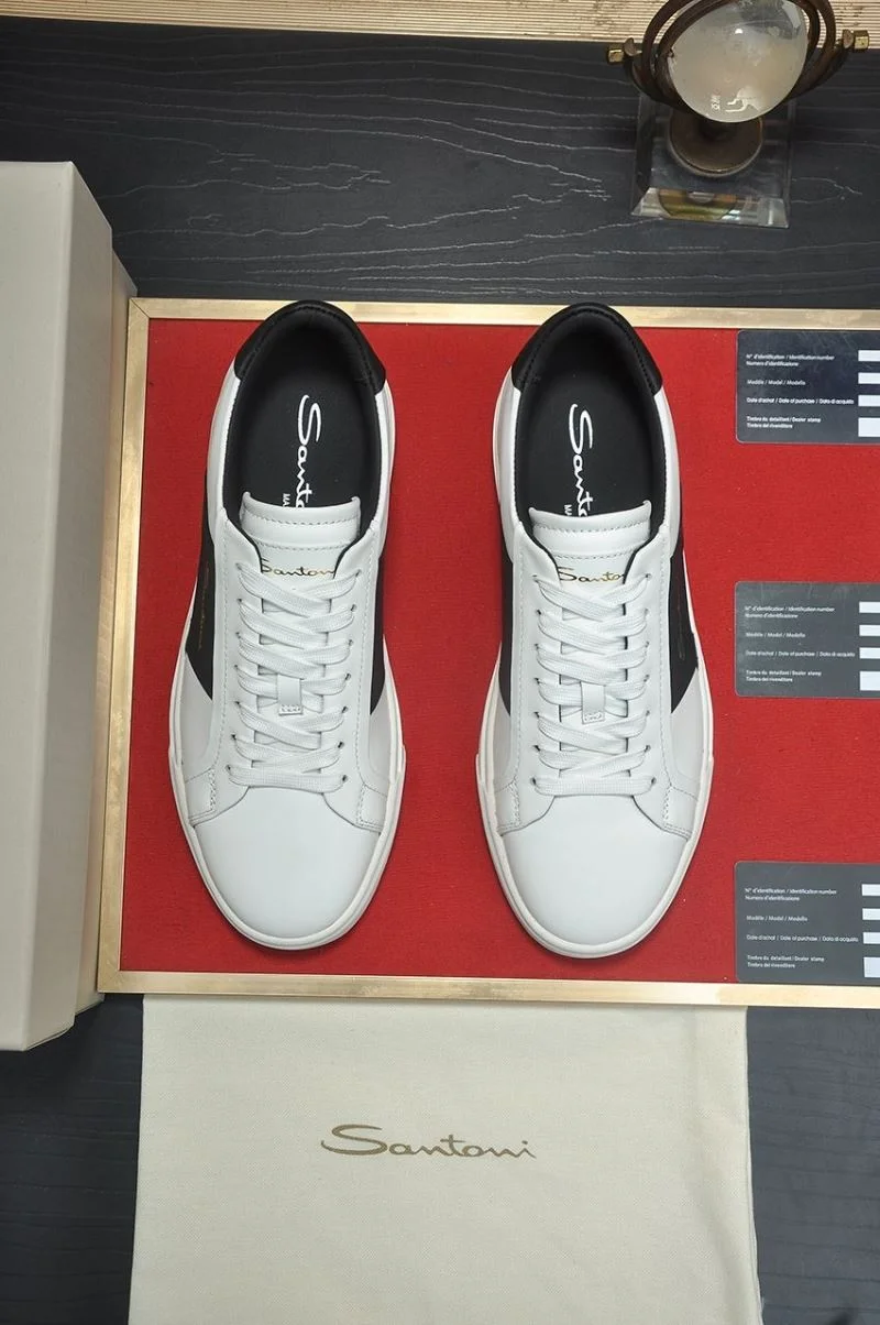 Brand-authenticated Santoni Shoes