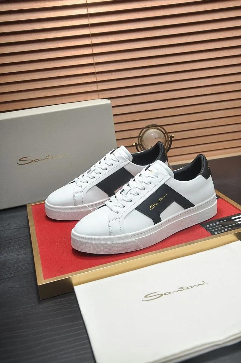 Brand-authenticated Santoni Shoes