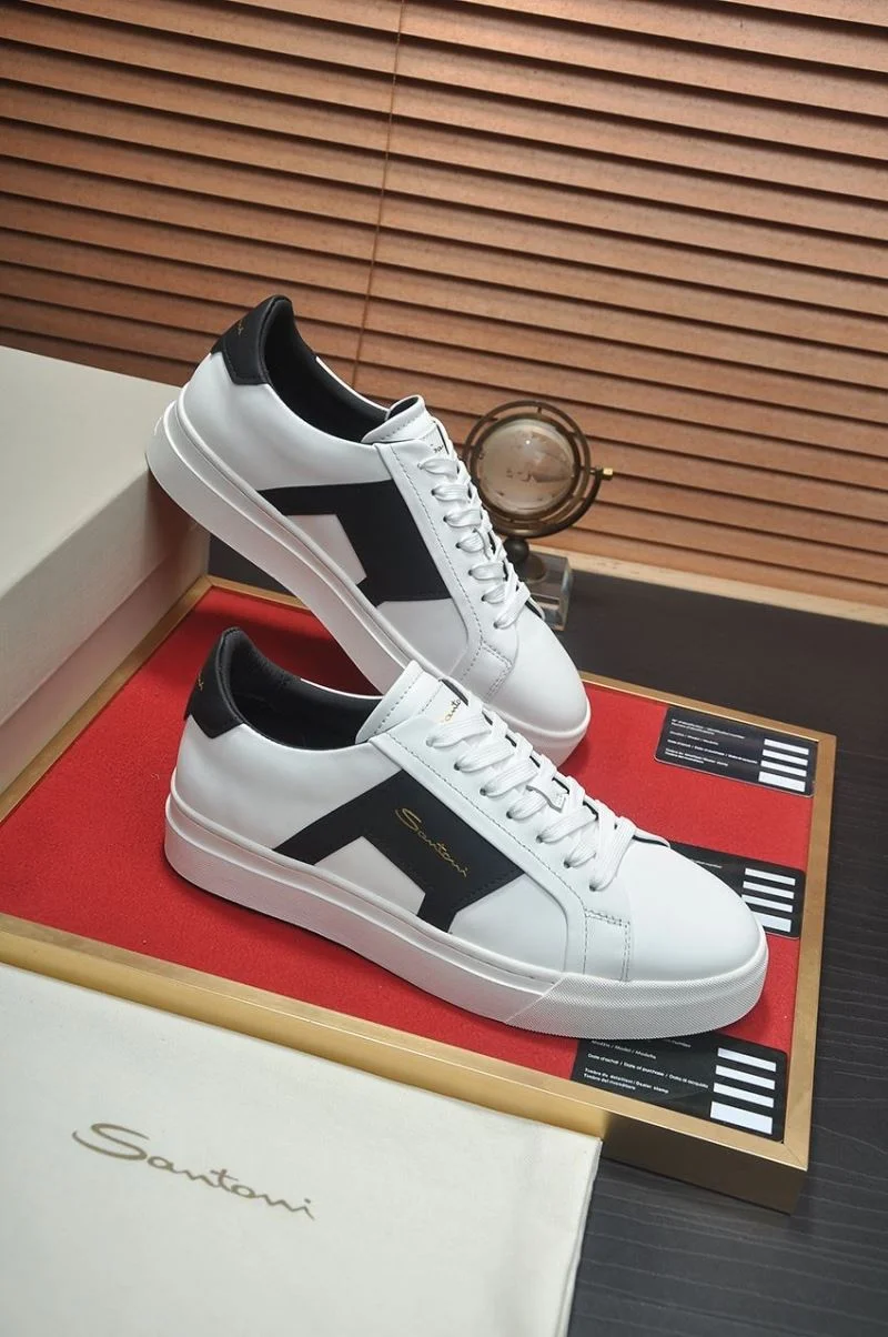 Brand-authenticated Santoni Shoes
