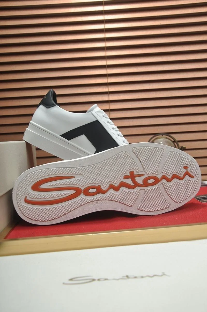 Brand-authenticated Santoni Shoes