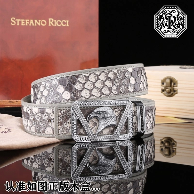 Brand-authenticated Stefano Ricci Belts