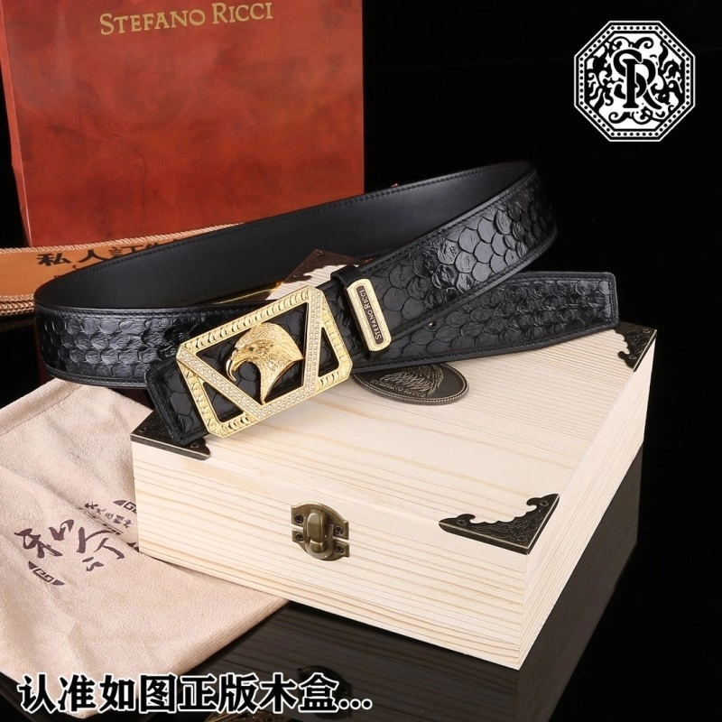 Brand-authenticated Stefano Ricci Belts
