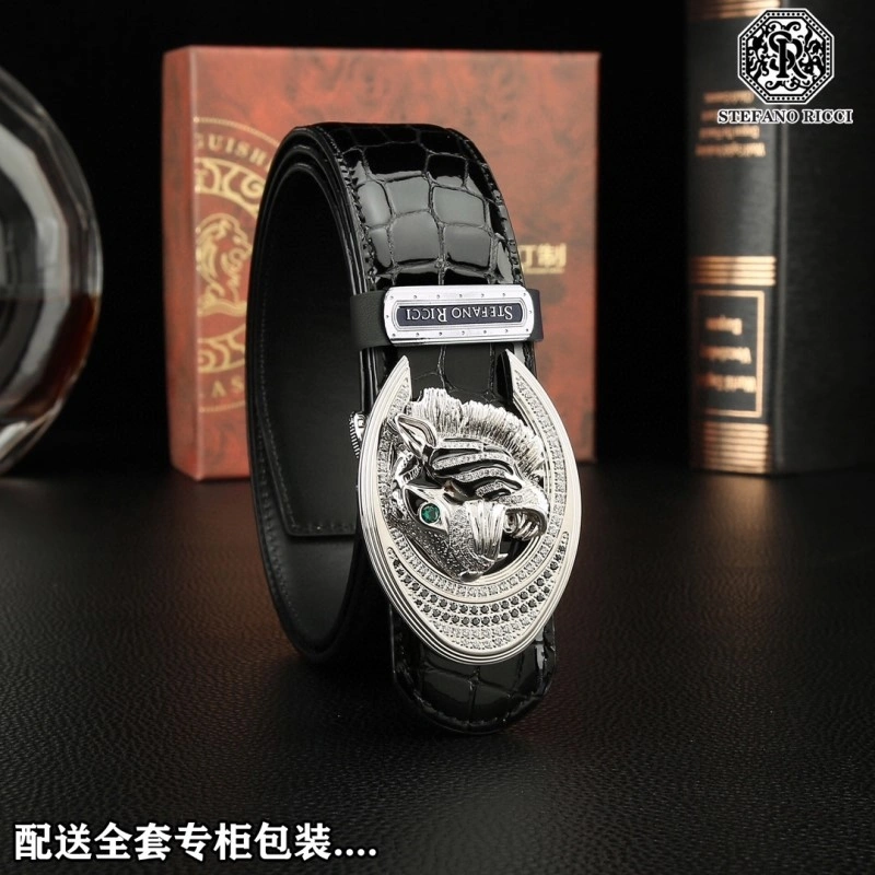 Brand-authenticated Stefano Ricci Belts