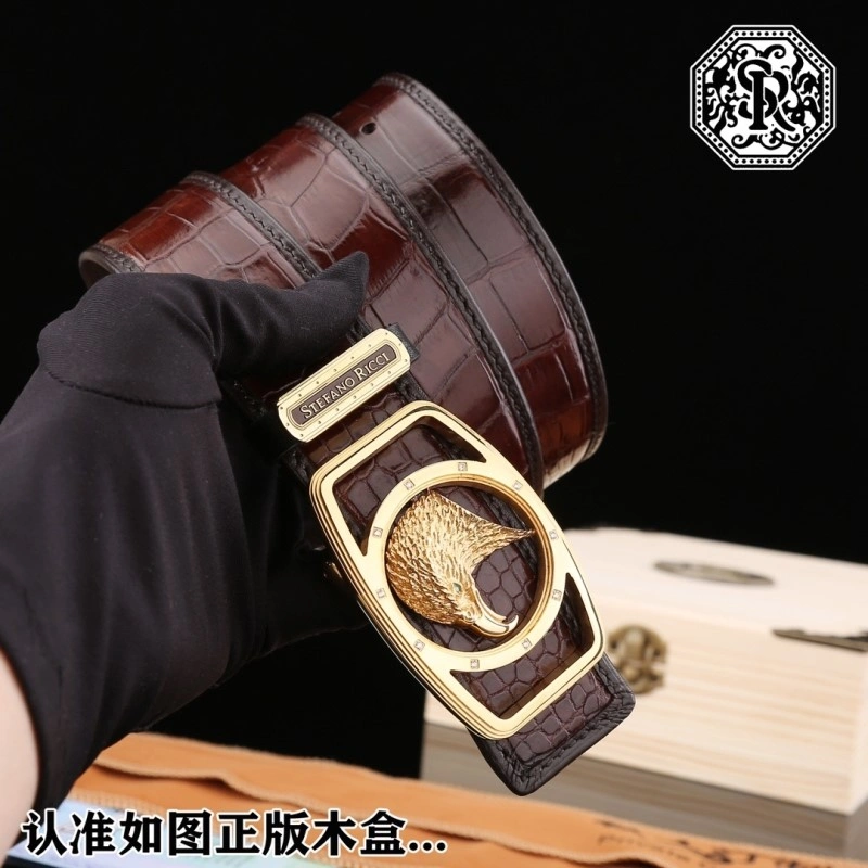 Brand-authenticated Stefano Ricci Belts
