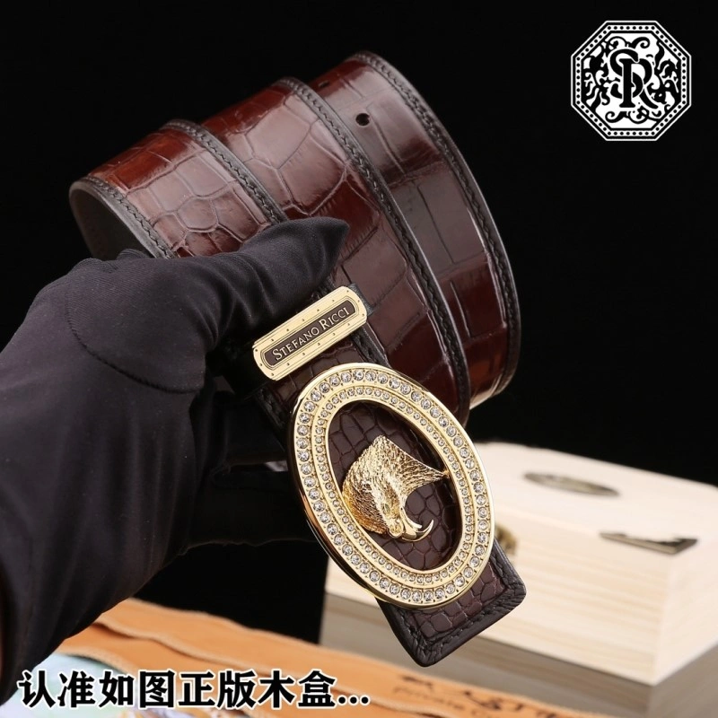 Brand-authenticated Stefano Ricci Belts