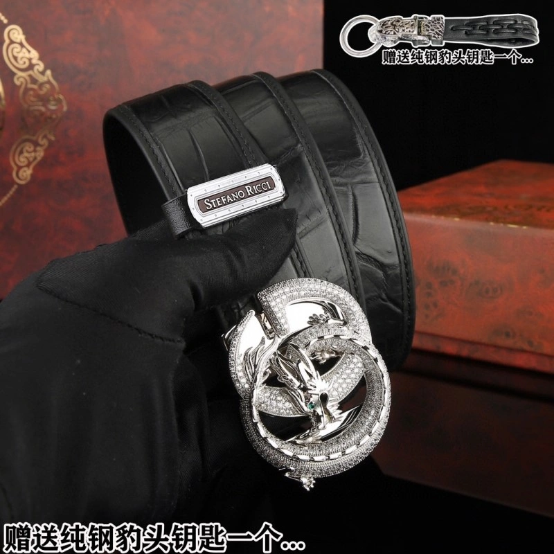 Brand-authenticated Stefano Ricci Belts