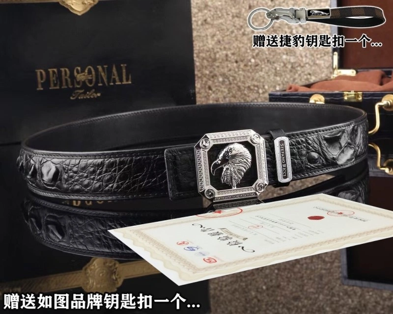 Accurate model Stefano Ricci Belts