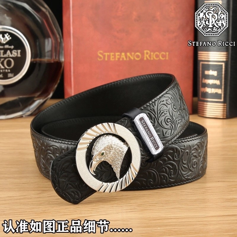 Accurate model Stefano Ricci Belts