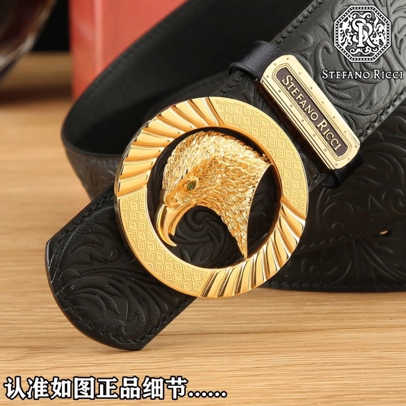 Accurate model Stefano Ricci Belts