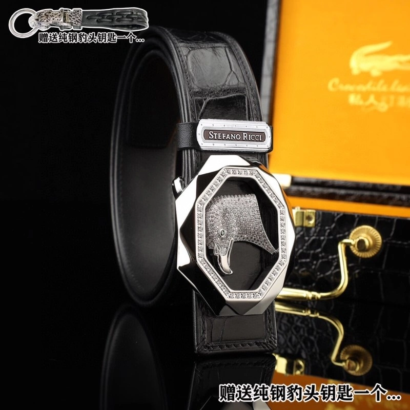 Accurate model Stefano Ricci Belts