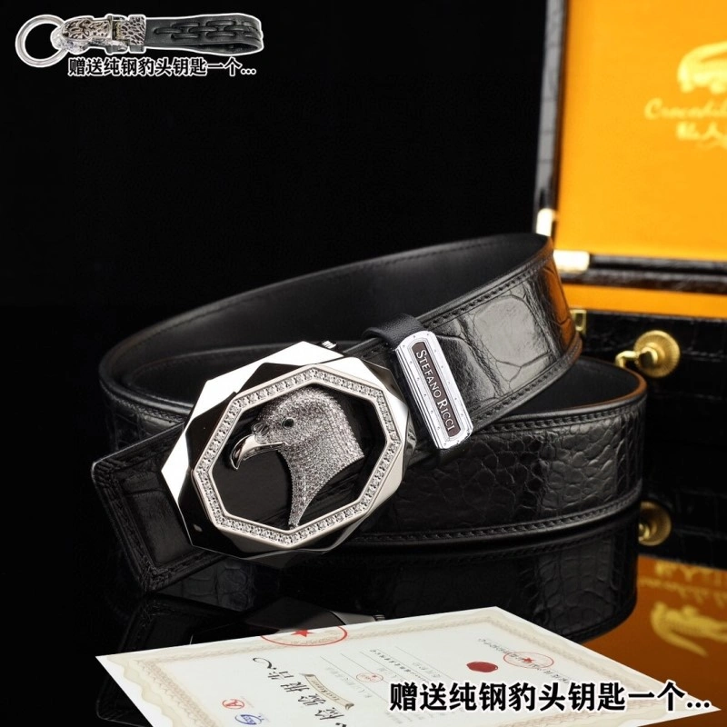 Accurate model Stefano Ricci Belts
