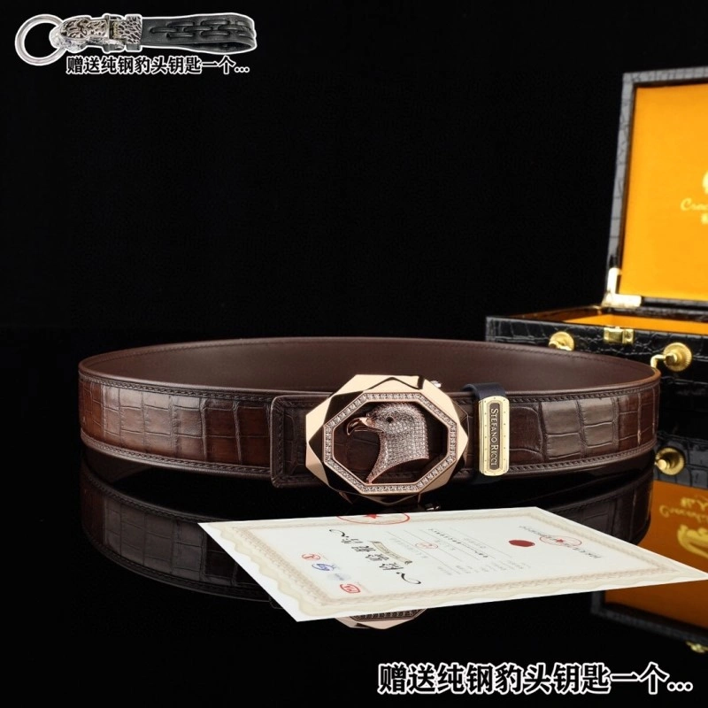 Accurate model Stefano Ricci Belts