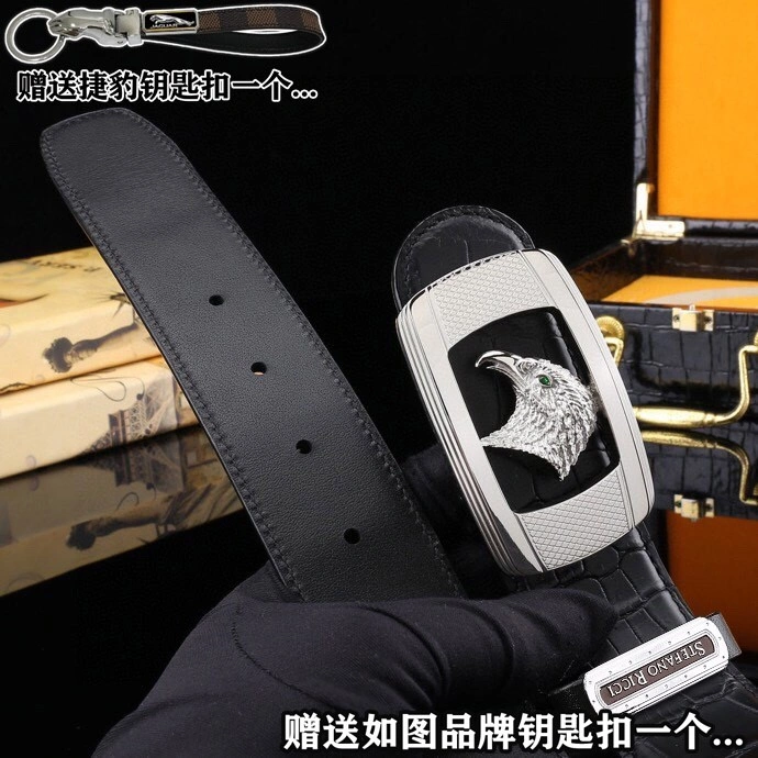 Accurate model Stefano Ricci Belts