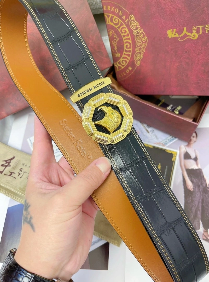 Brand-authenticated Stefano Ricci Belts