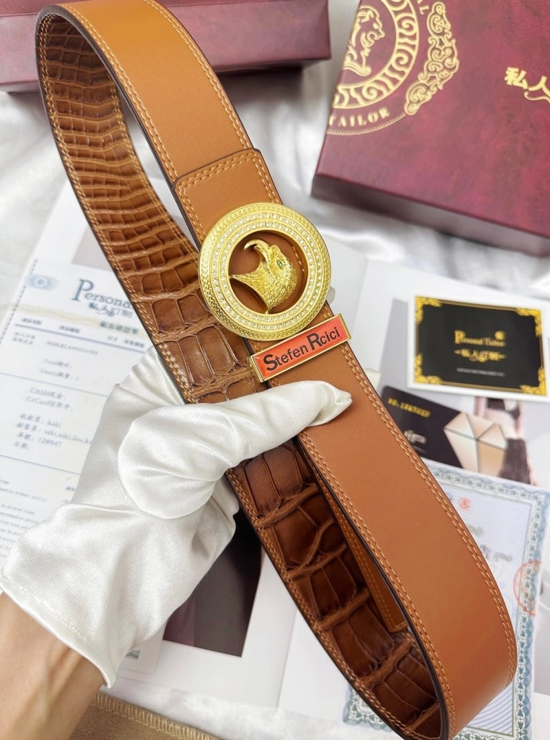 Brand-authenticated Stefano Ricci Belts