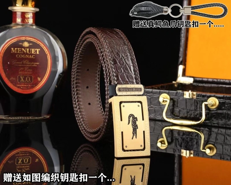 Brand-authenticated Stefano Ricci Belts
