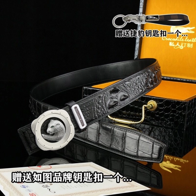 Accurate model Stefano Ricci Belts
