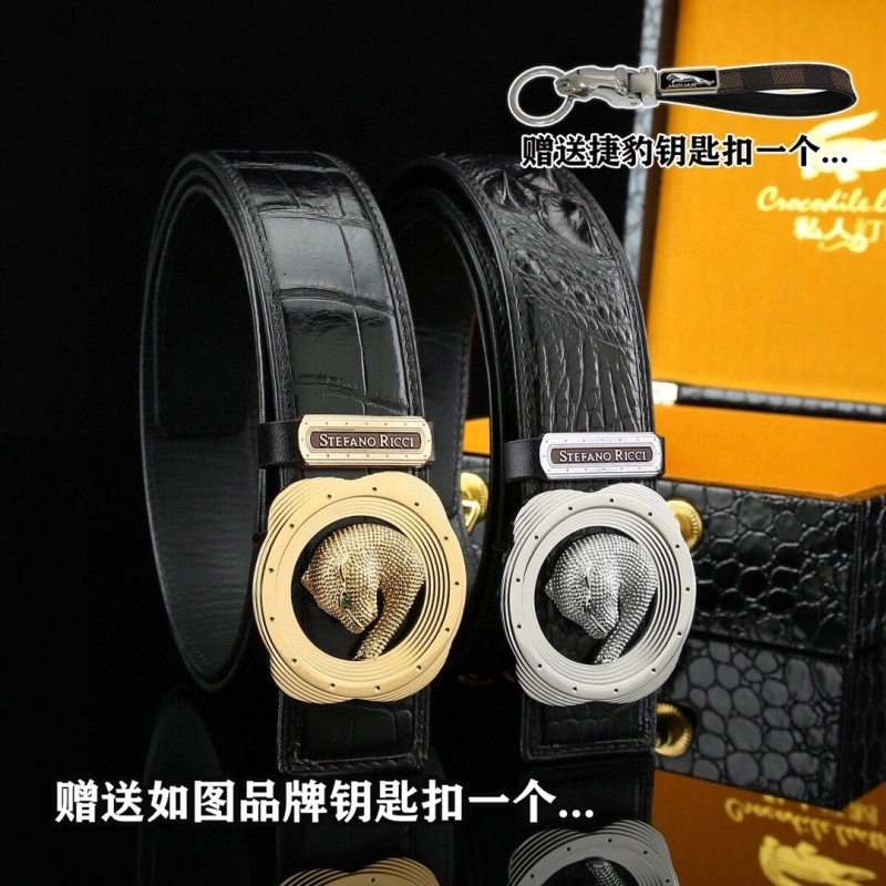 Accurate model Stefano Ricci Belts