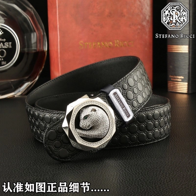 Brand-authenticated Stefano Ricci Belts