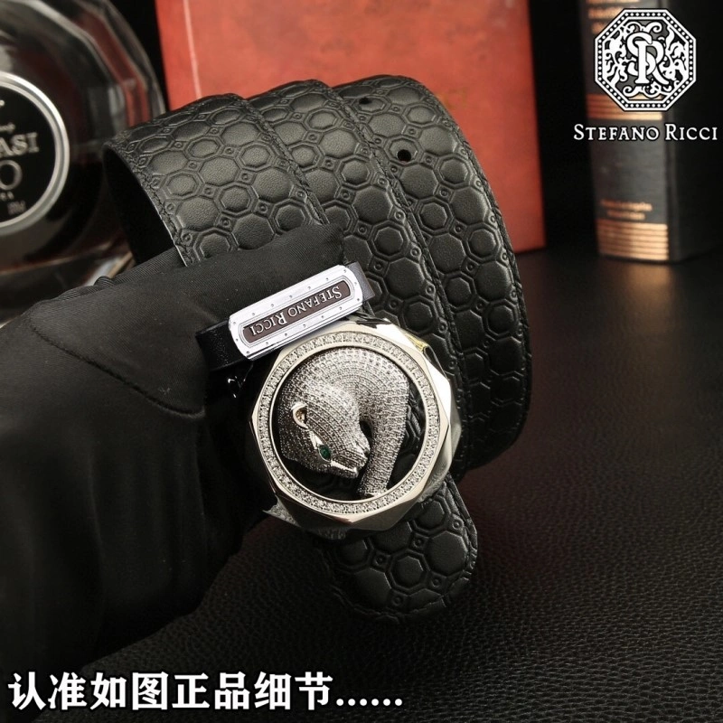 Brand-authenticated Stefano Ricci Belts