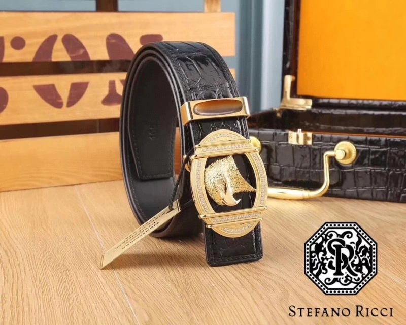 Brand-authenticated Stefano Ricci Belts