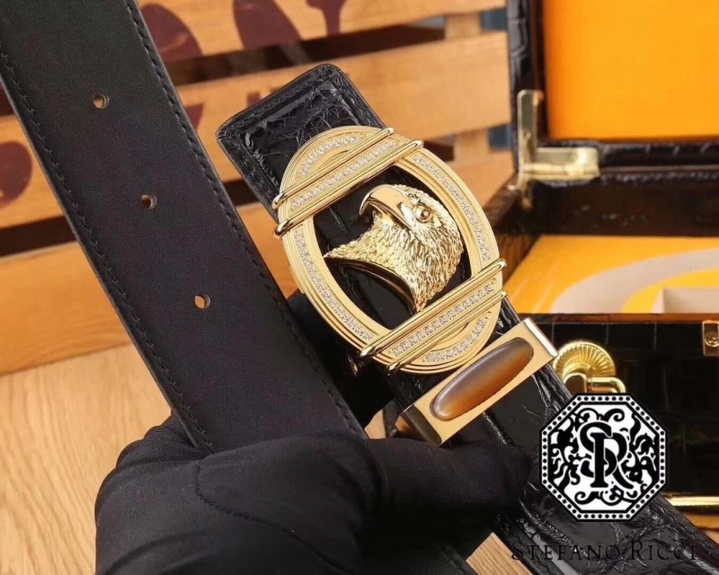 Brand-authenticated Stefano Ricci Belts