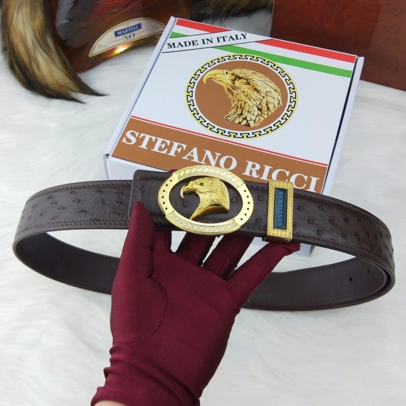 Accurate model Stefano Ricci Belts