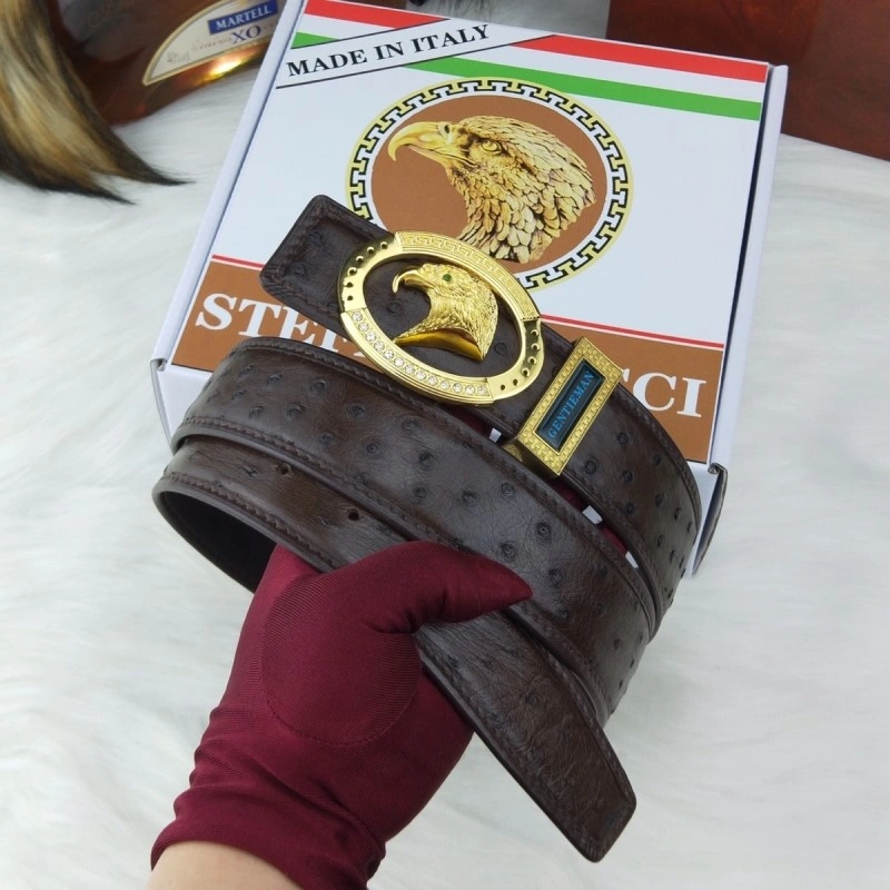Accurate model Stefano Ricci Belts