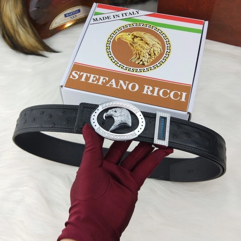 Accurate model Stefano Ricci Belts