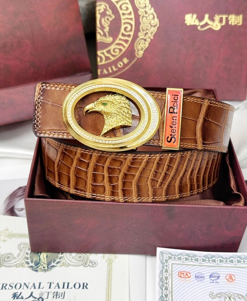 Brand-authenticated Stefano Ricci Belts