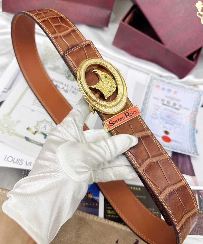 Brand-authenticated Stefano Ricci Belts